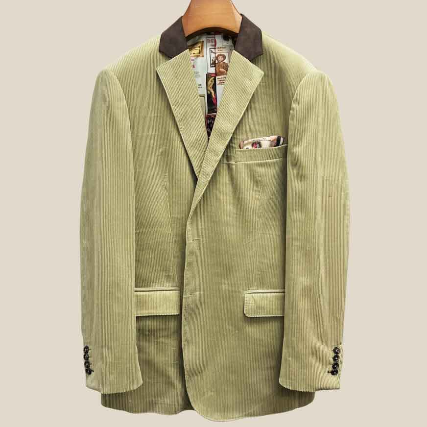 Westwood Hart Tan 10-Wale Corduroy Men's Sport Coat