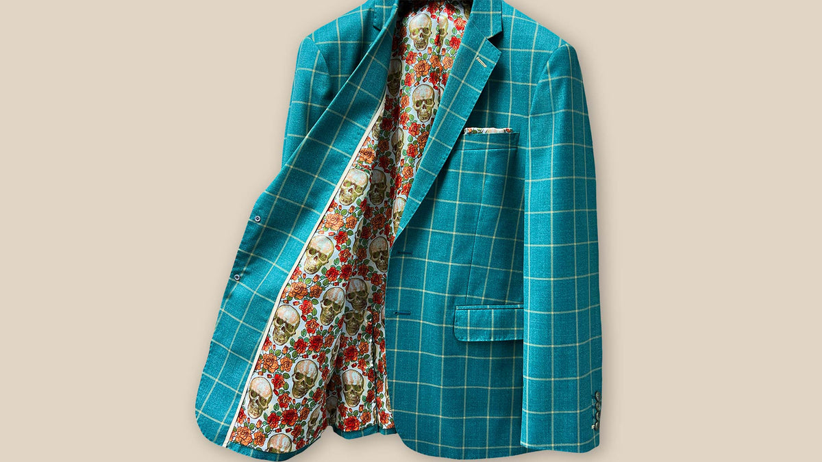 The Elegance of a 100% Wool Green Windowpane Sportcoat: Occasions and ...