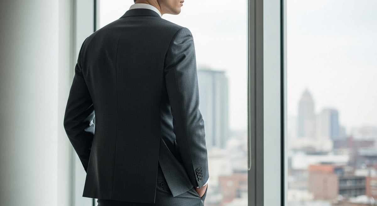 Suit Jacket Back Style Options: Center Vent vs Side Vent and Bespoke D ...