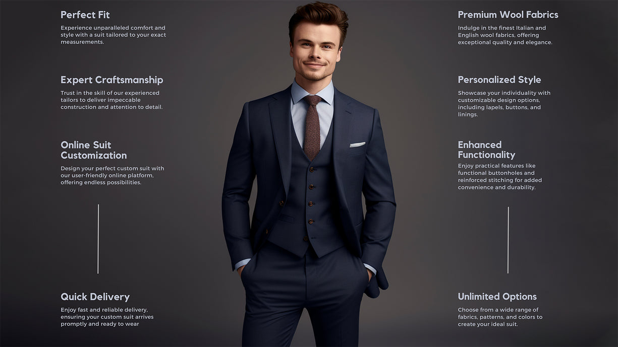 Custom Suits, Sport Coats & Dress Shirts | Bespoke Tailoring Online ...