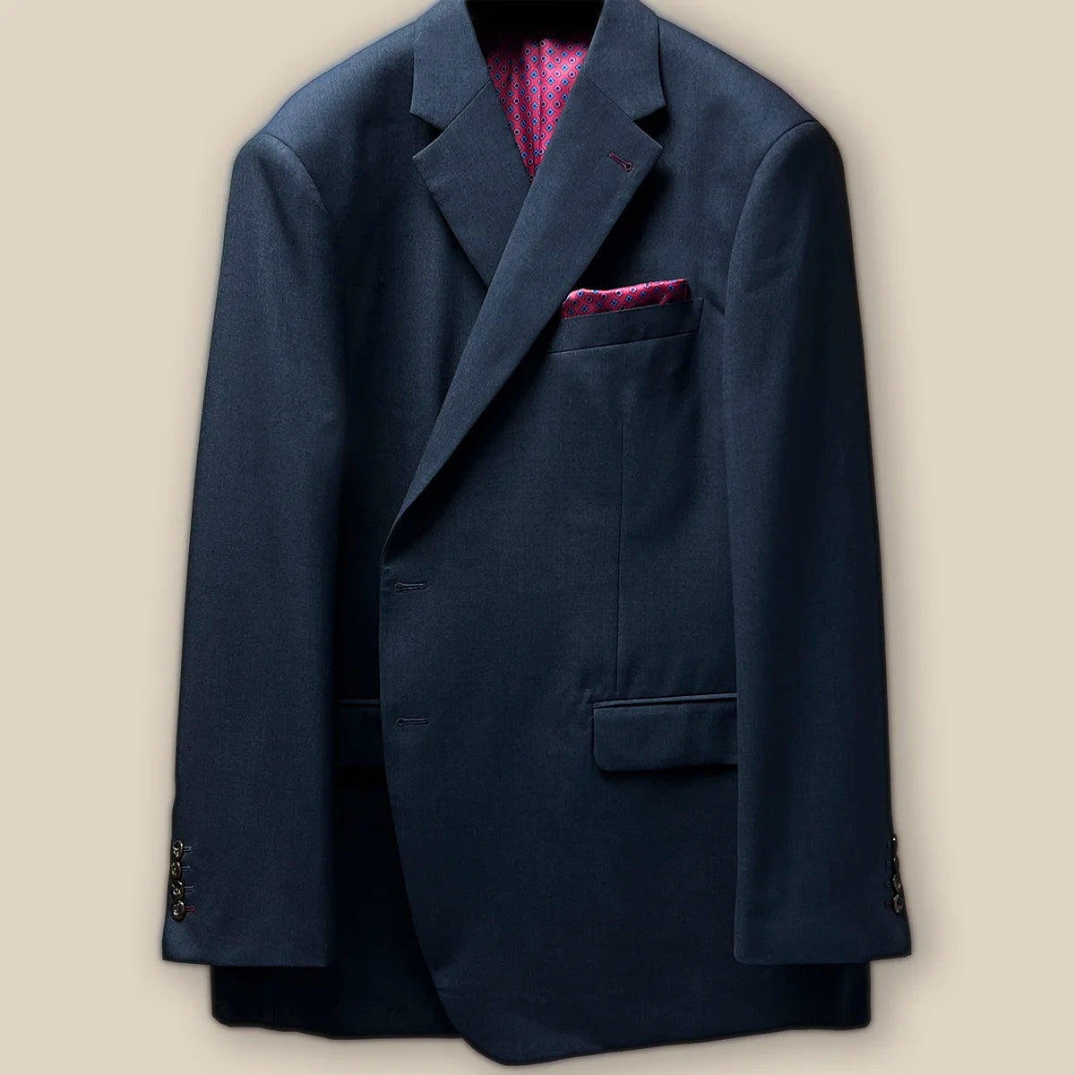 Westwood Hart Charcoal Grey Basket Weave Men's Suit