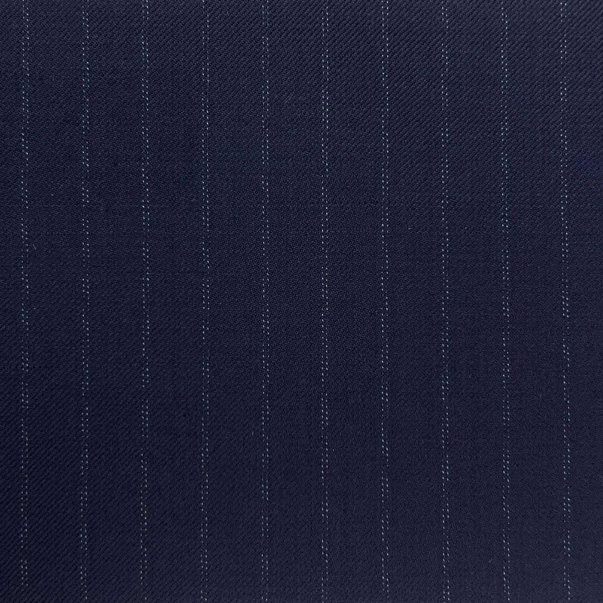 Navy Blue Fine Double Pinstripes Custom Hand Tailored Design Online ...